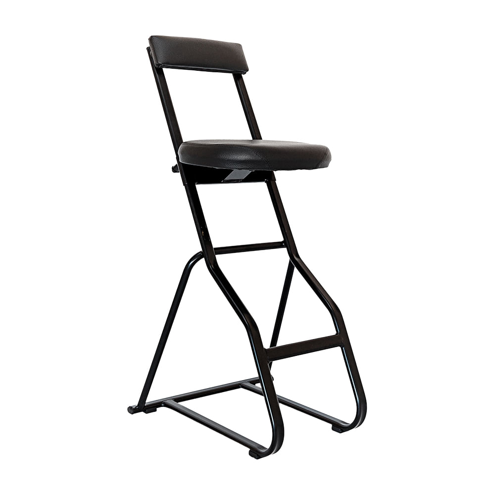 Banco ergonômico semisentado Prolabore. Linha FIT. Com apóia pés ...